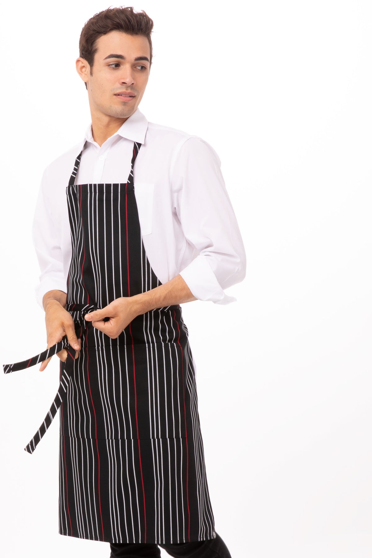 Striped Bib Apron — Chef Works Singapore