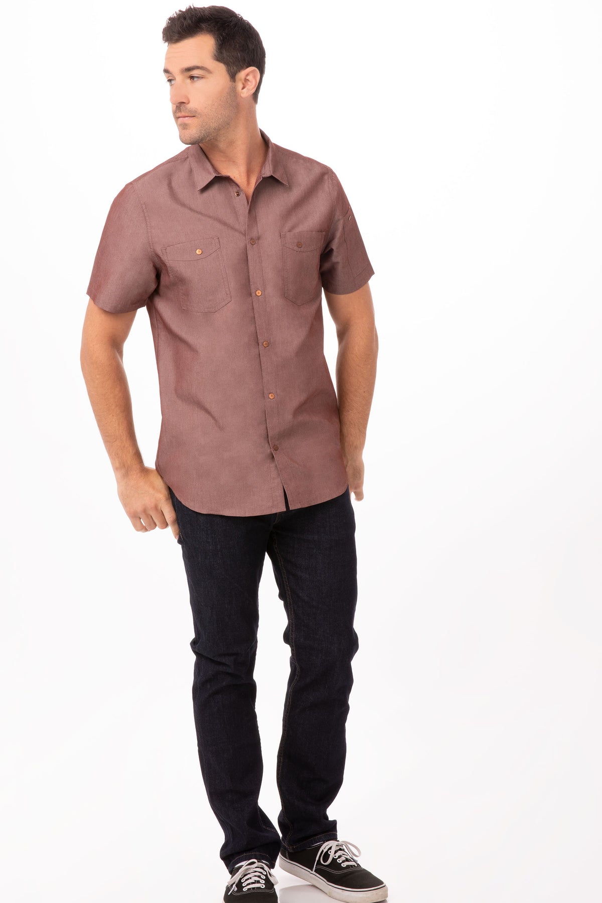 Jaxon Mens Shirt — Chef Works Singapore